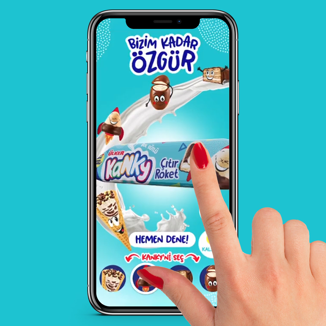 Cactus Istanbul | Ülker Kanky- 3D Swirl Banner